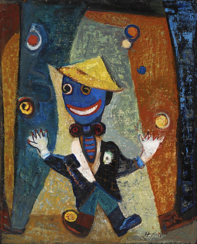 Barnes Collection Online — Abraham P. Hankins: Juggler