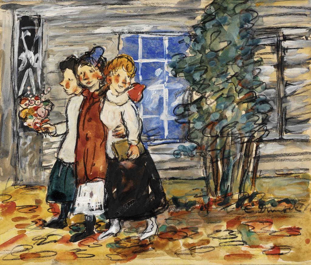 Barnes Collection Online — Edith Dimock: Country Girls