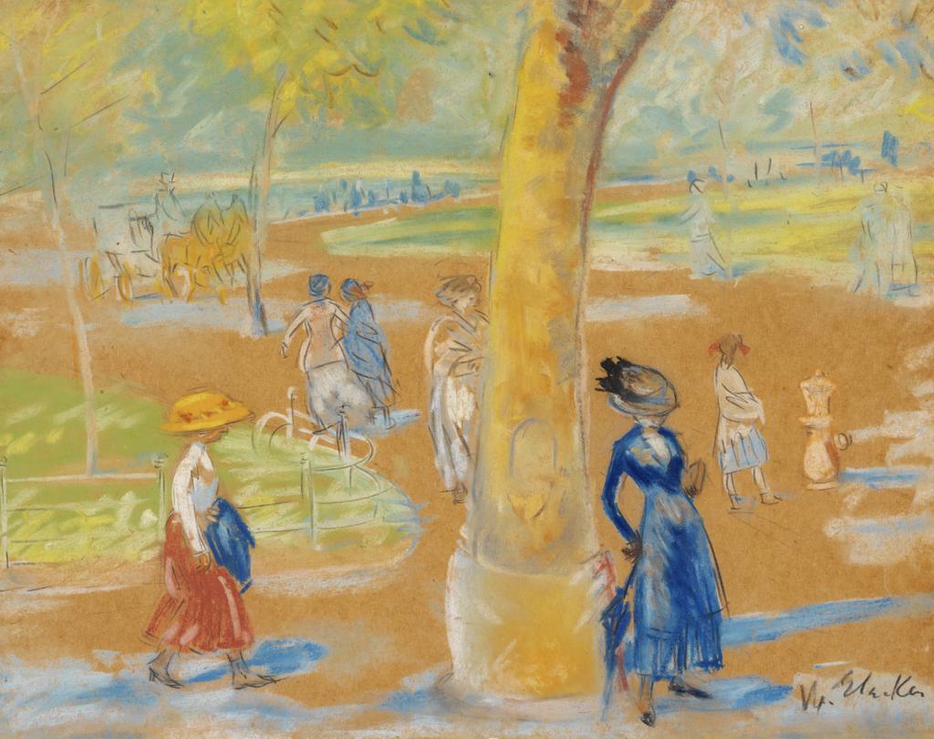 Barnes Collection Online — Henri Matisse: Figure with Bouquet