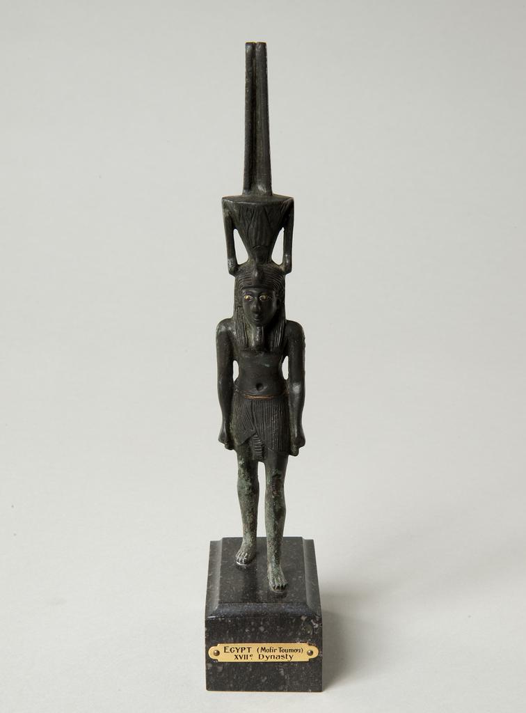 Barnes Collection Online — Egyptian: Statuette of the God Nefertem
