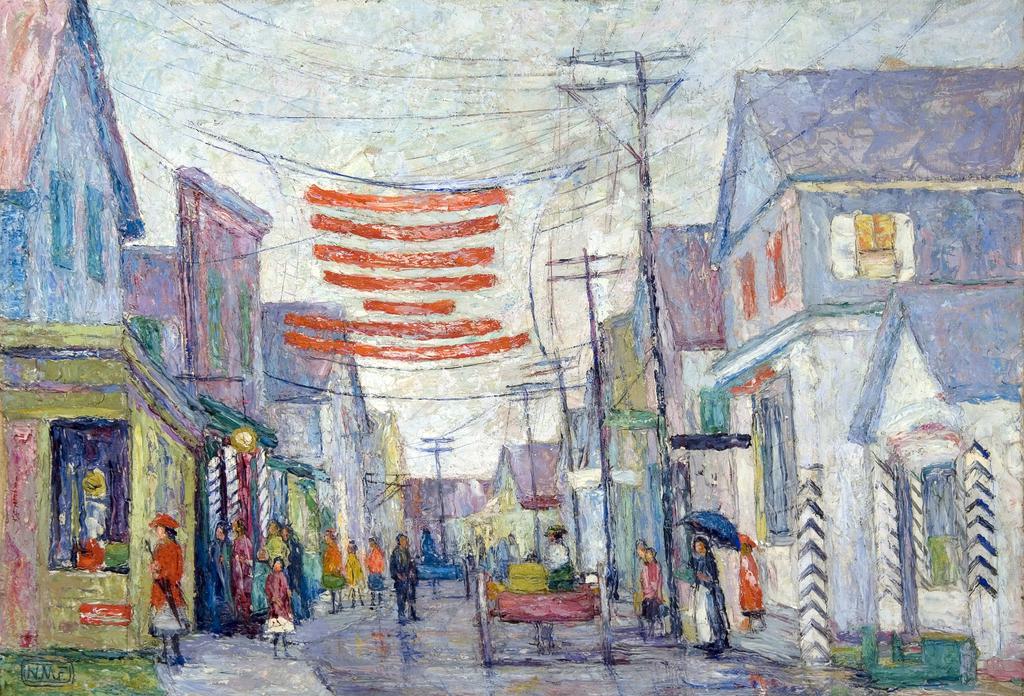 Barnes Collection Online — Nancy Maybin Ferguson: The Red Banner