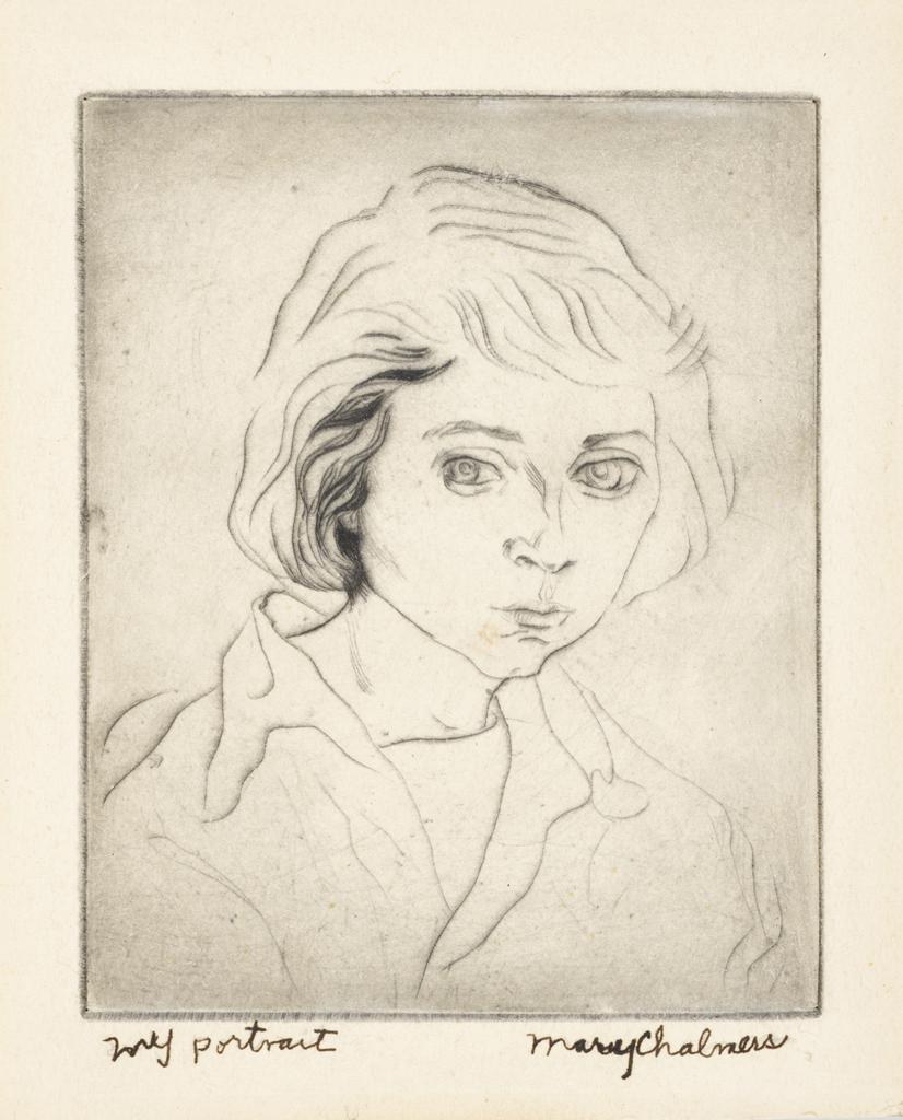 Barnes Collection Online — Mary Chalmers: My Portrait