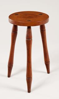 Barnes Collection Online — Unidentified Maker: Windsor Bamboo Stool