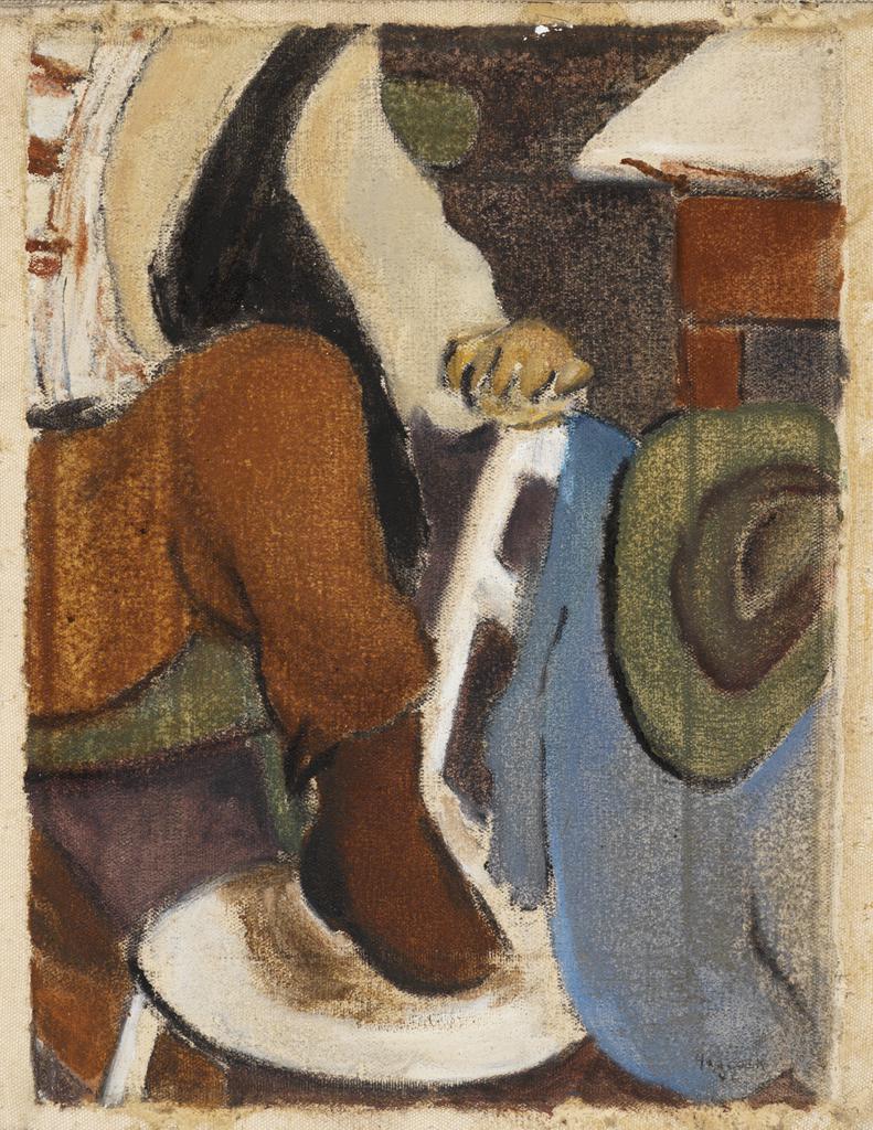 Barnes Collection Online — Edith Dimock: Women with Eggs