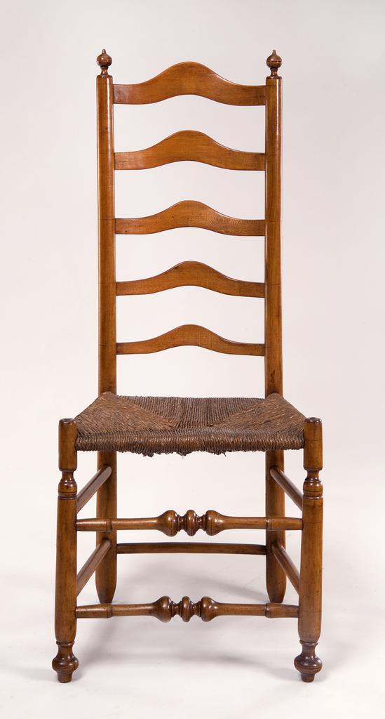 Barnes Collection Online — American: Ladder-back Side Chair