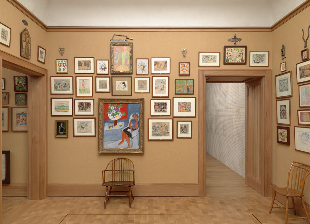 Barnes Collection Online — Henri Matisse: Figure with Bouquet